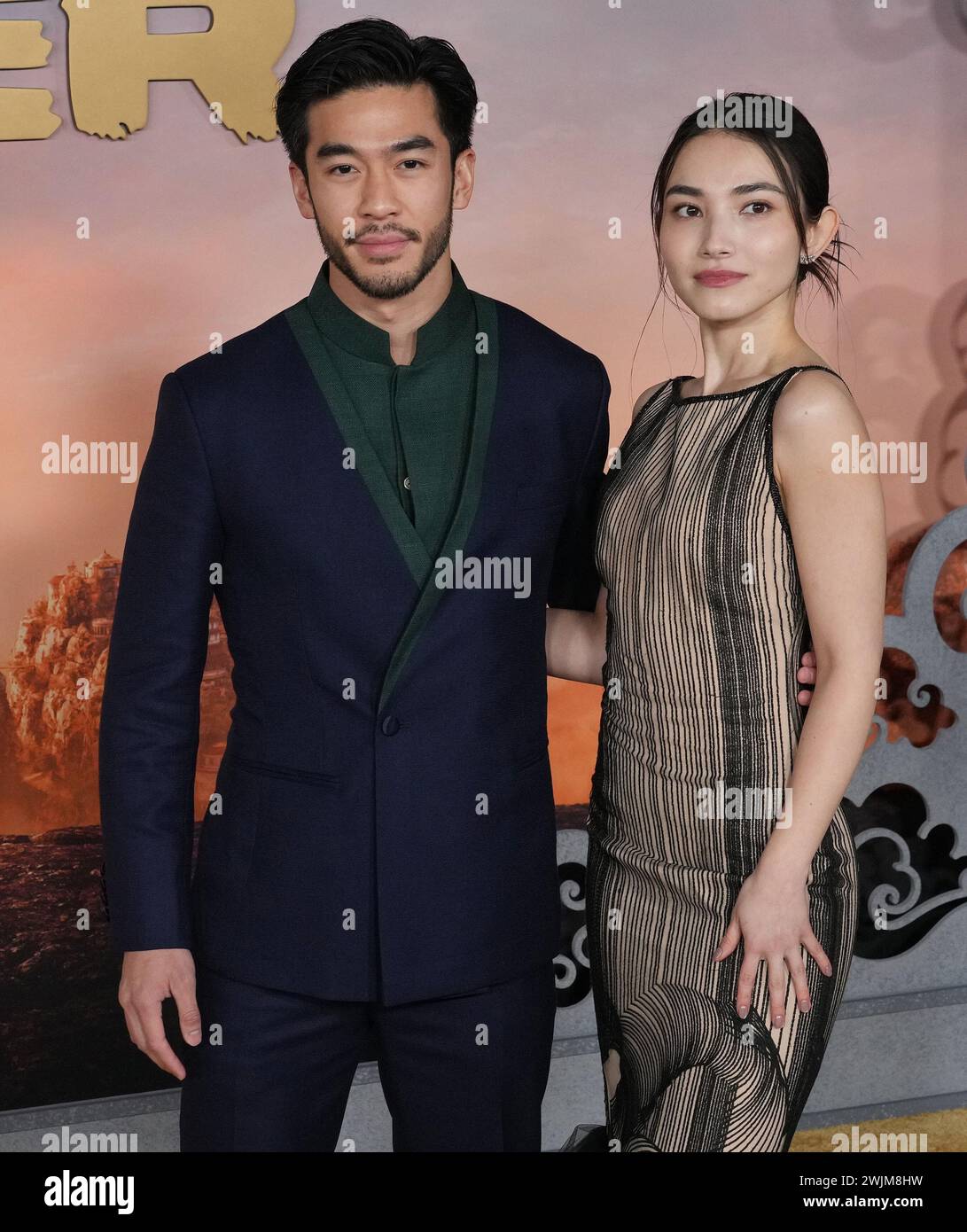 Los Angeles, USA. 15th Feb, 2024. (L-R) Justin Chien and Maria Zhang at the Netflix's AVATAR ...