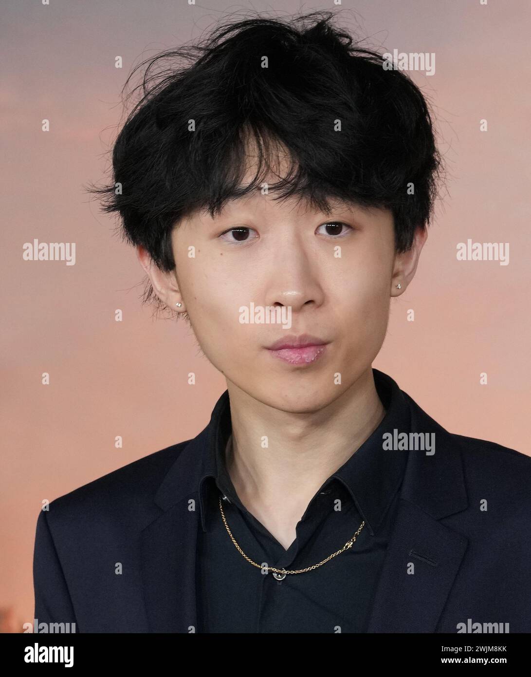 Los Angeles, USA. 15th Feb, 2024. Nathaniel Kong arrives at the Netflix ...