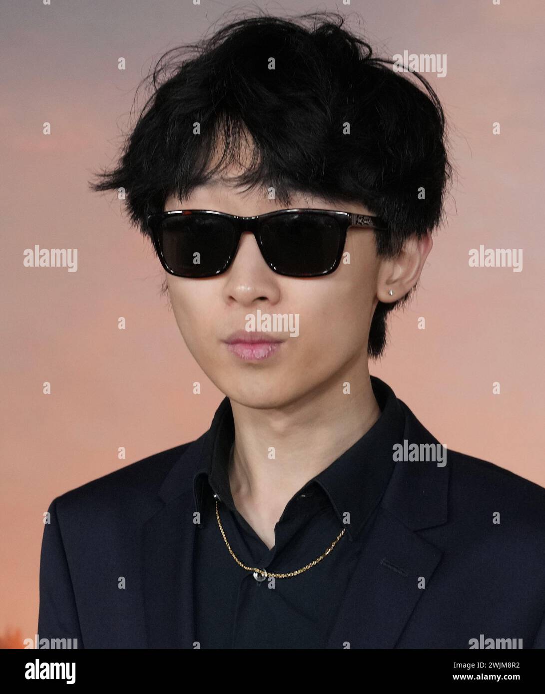 Los Angeles, USA. 15th Feb, 2024. Nathaniel Kong arrives at the Netflix ...