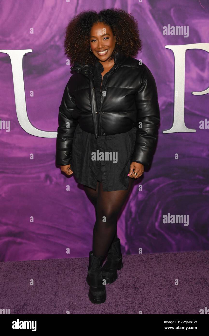 New York, USA. 15th Feb, 2024. Scottie Beam attending Tyler Perry's Mea ...
