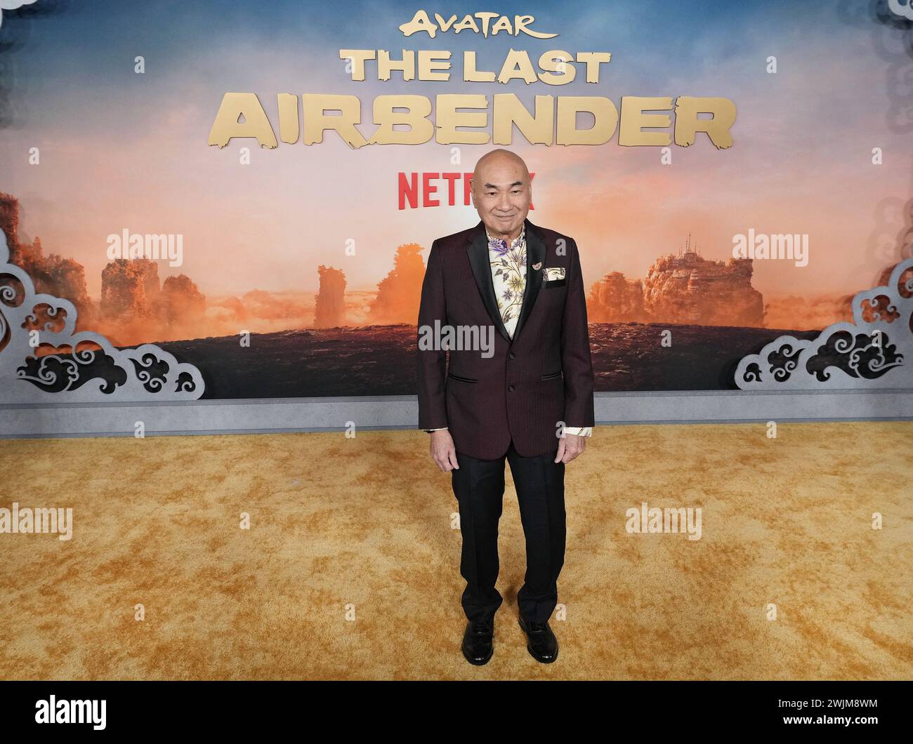 Los Angeles, USA. 15th Feb, 2024. Lim Kay Siu arrives at the Netflix's ...