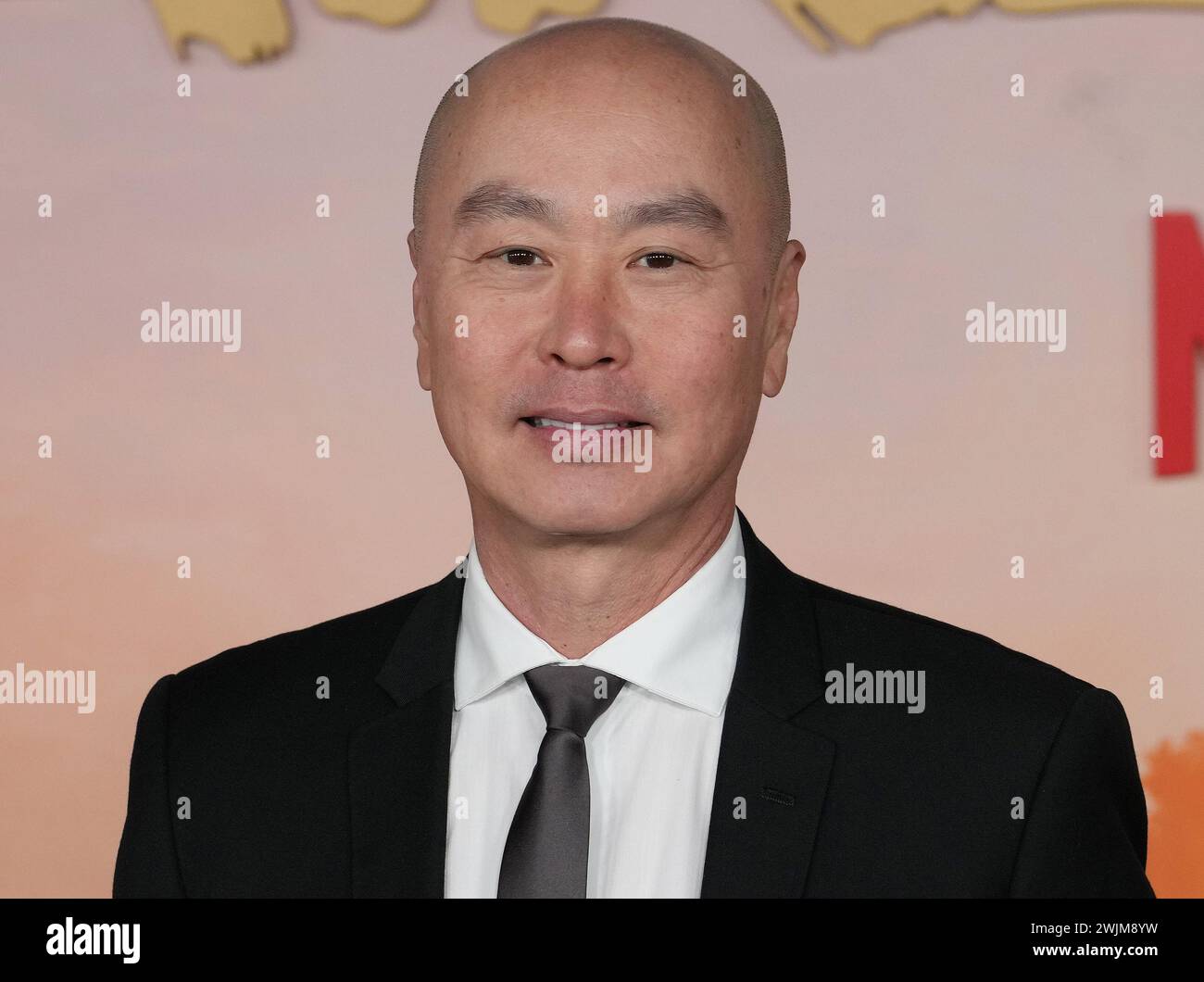 Los Angeles, USA. 15th Feb, 2024. C. S. Lee arrives at the Netflix's ...