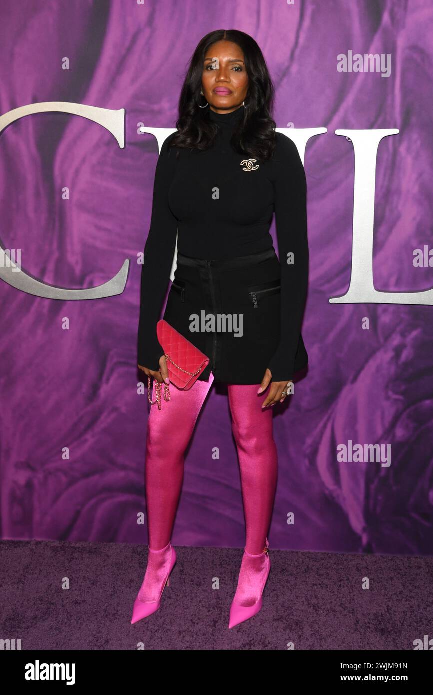 Lyala Jones attending Tyler Perry's Mea Culpa film premiere at the ...