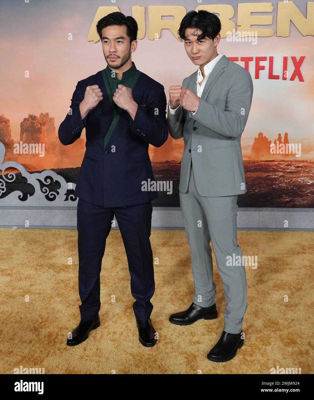 (L-R) Justin Chien and Sam Song Li at the Netflix's AVATAR: THE LAST AIRBENDER World Premiere ...