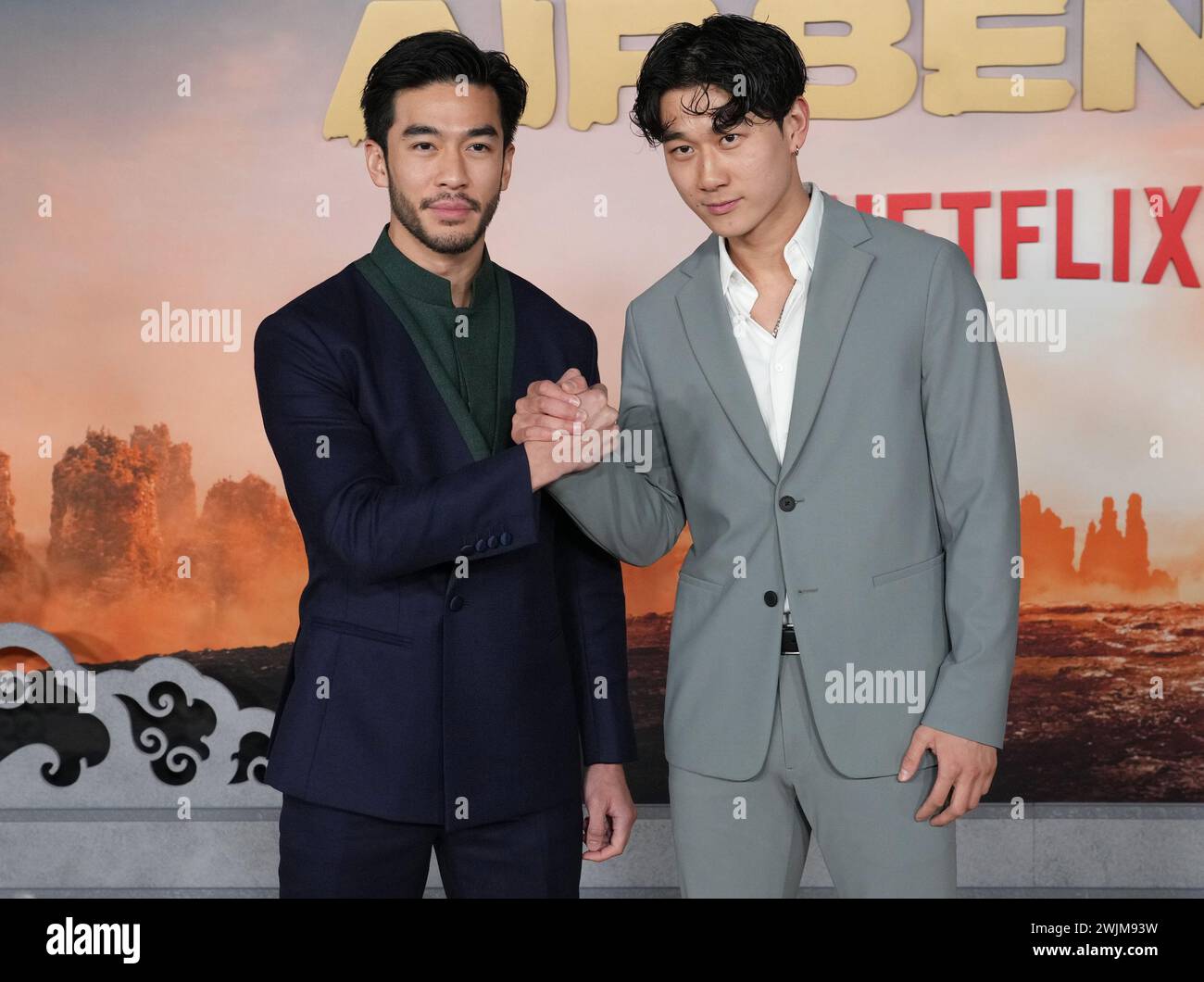 (L-R) Justin Chien and Sam Song Li at the Netflix's AVATAR: THE LAST AIRBENDER World Premiere ...