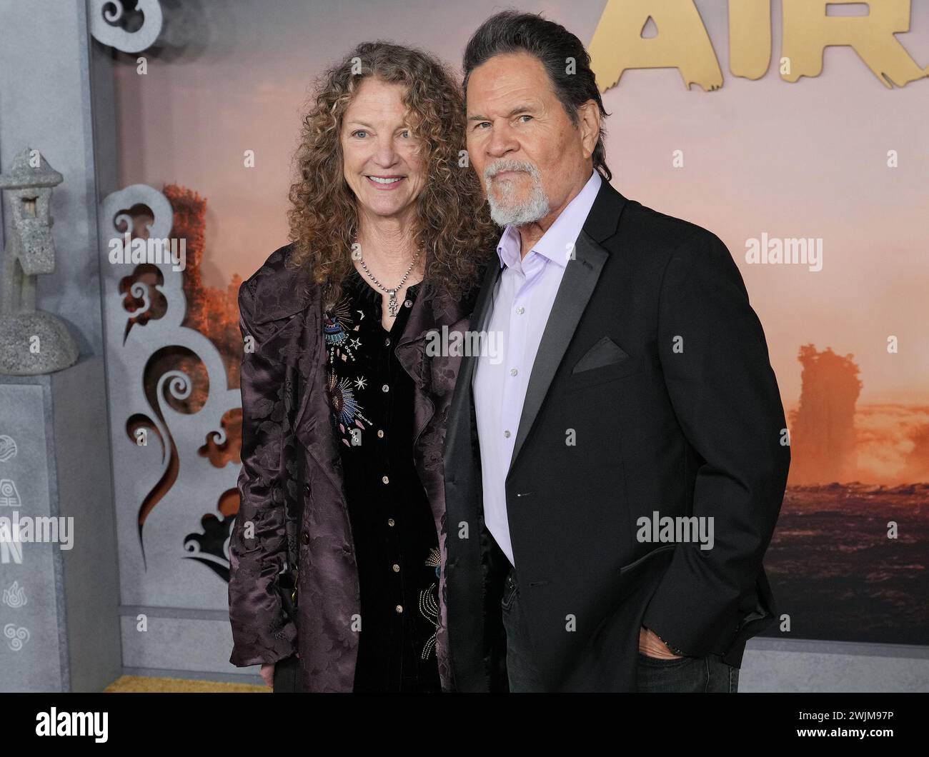 Los Angeles, USA. 15th Feb, 2024. (L-R) Leslie Bryans and A Martinez at ...