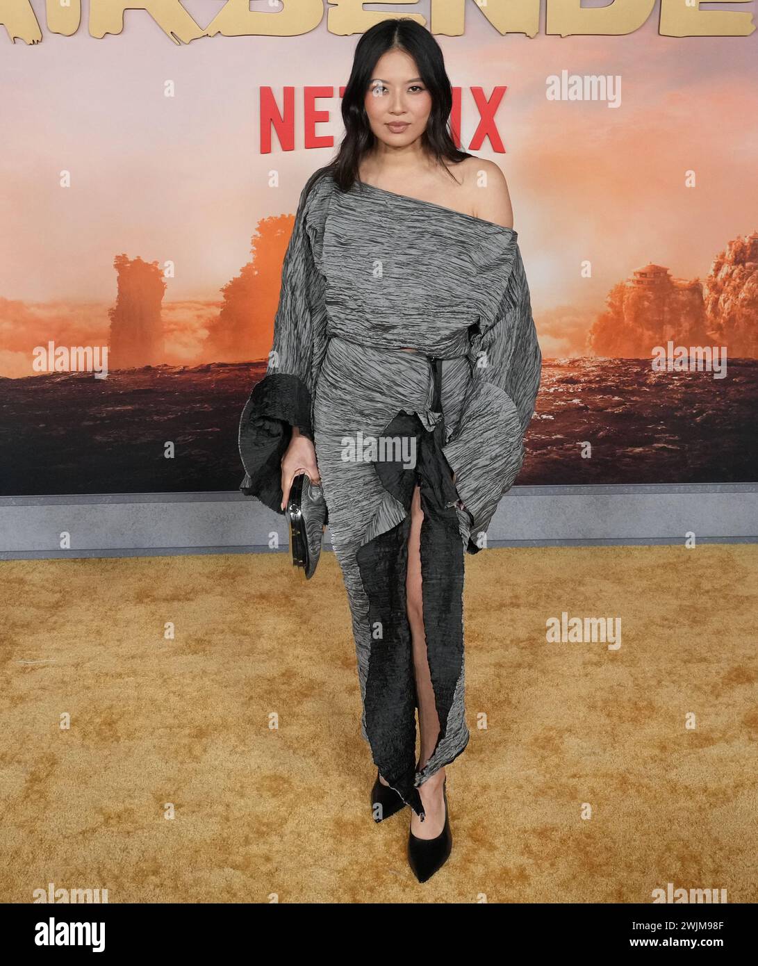 Los Angeles, USA. 15th Feb, 2024. Christine Ko arrives at the Netflix's ...
