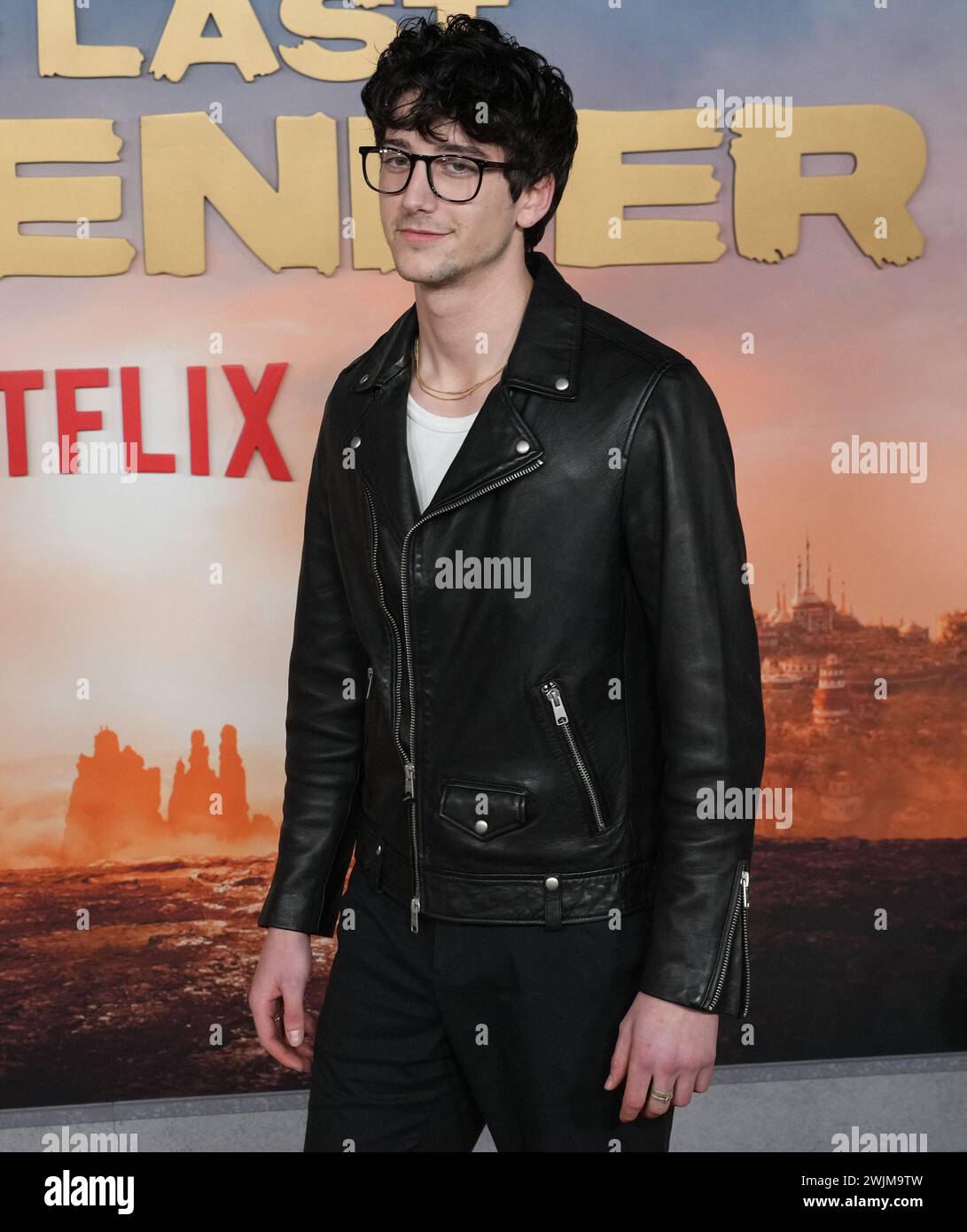 Los Angeles, USA. 15th Feb, 2024. Milo Manheim arrives at the Netflix's ...