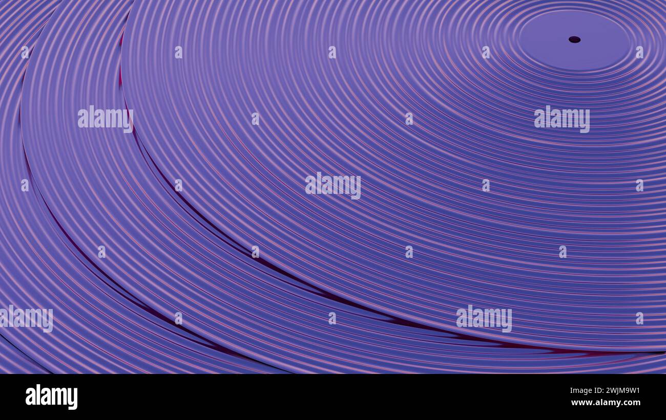 A vinyl record with colorful lines, offering a dynamic and vibrant ...