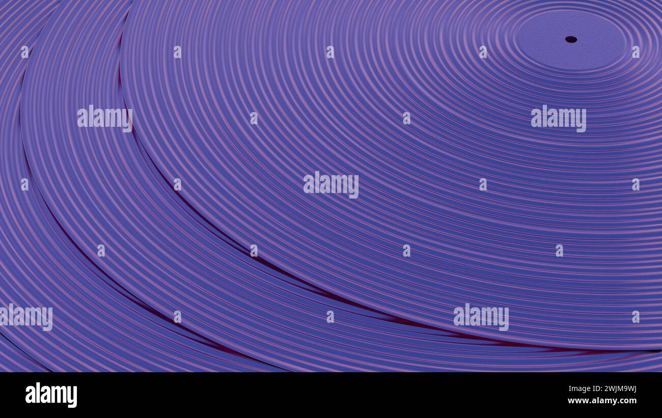 A vinyl record with colorful lines, offering a dynamic and vibrant ...