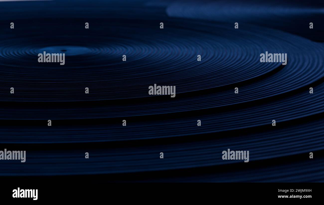 A vinyl record with colorful lines, offering a dynamic and vibrant ...