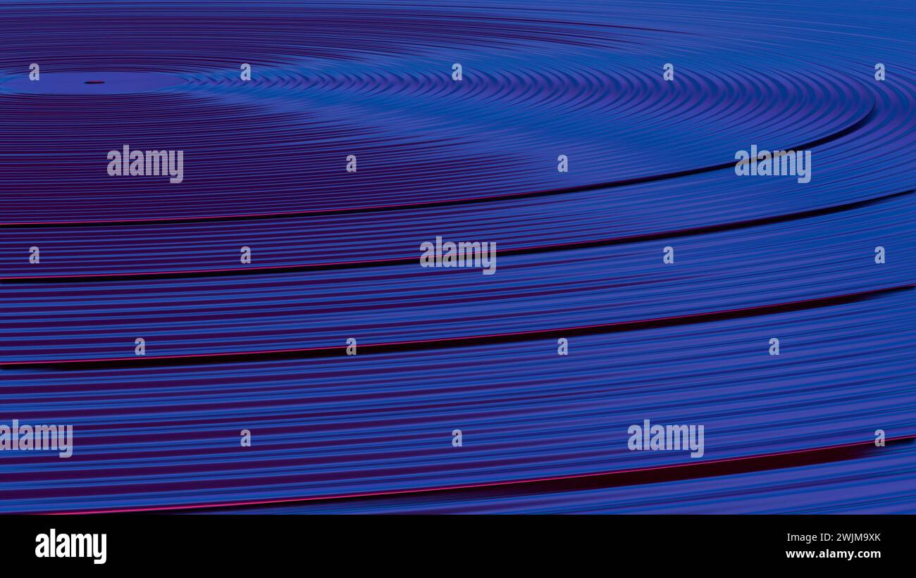 A vinyl record with colorful lines, offering a dynamic and vibrant ...