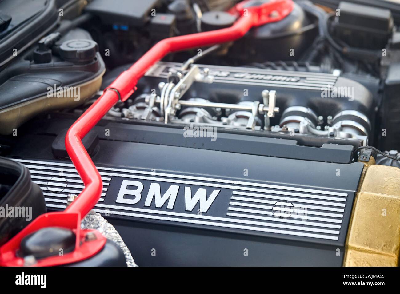 Berlin, Germany - August 20, 2022: Car Detail Shot of BMW E28 M5 1984 ...