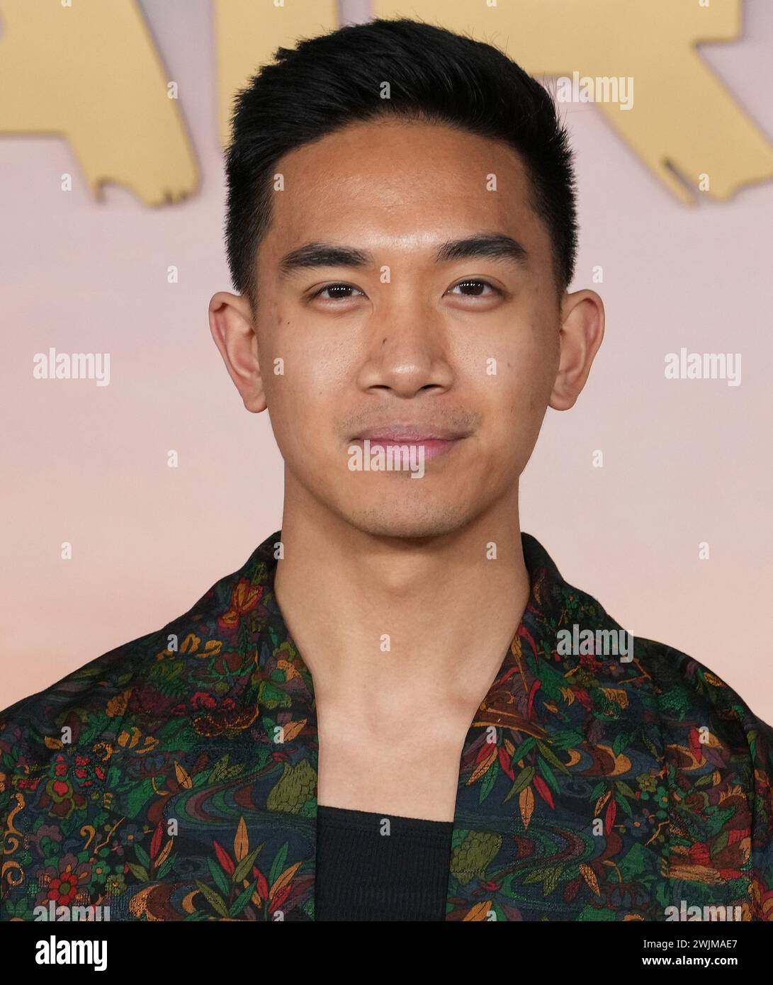 Los Angeles, USA. 15th Feb, 2024. Calvin Carbonell arrives at the ...