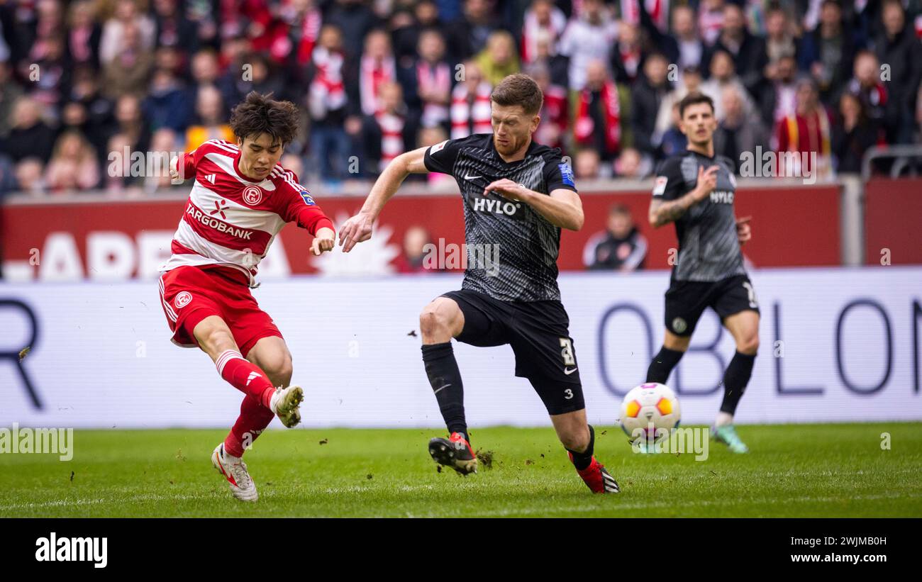 Duesseldorf, Germany. 10th Feb 2024. Ao Tanaka (F95) Florian Le Joncour ...