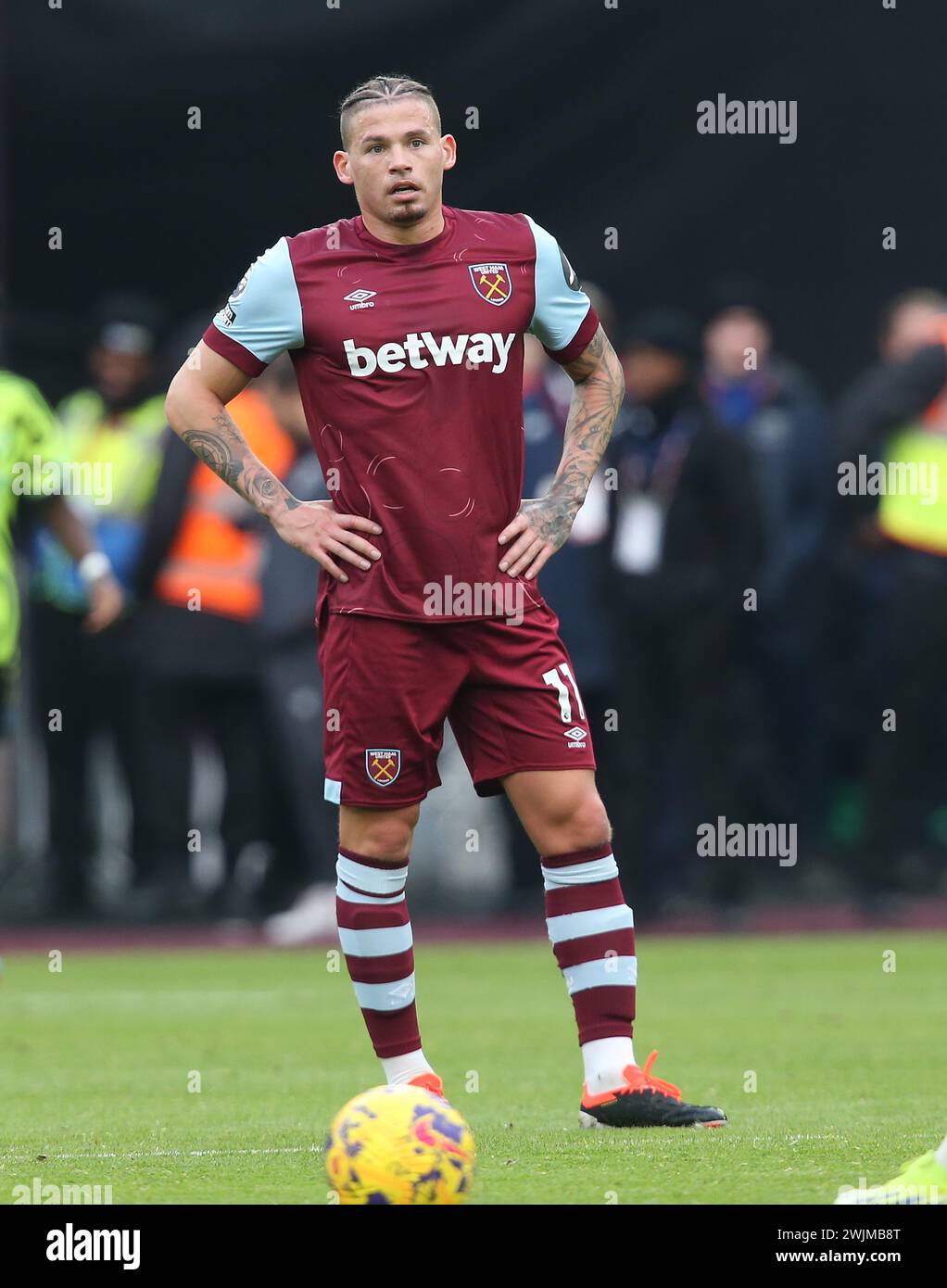 Kalvin Phillips of West Ham United looks disappointed & dejected ...
