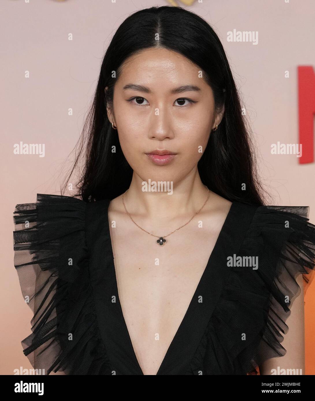 Los Angeles, USA. 15th Feb, 2024. SIMJI arrives at the Netflix's AVATAR ...