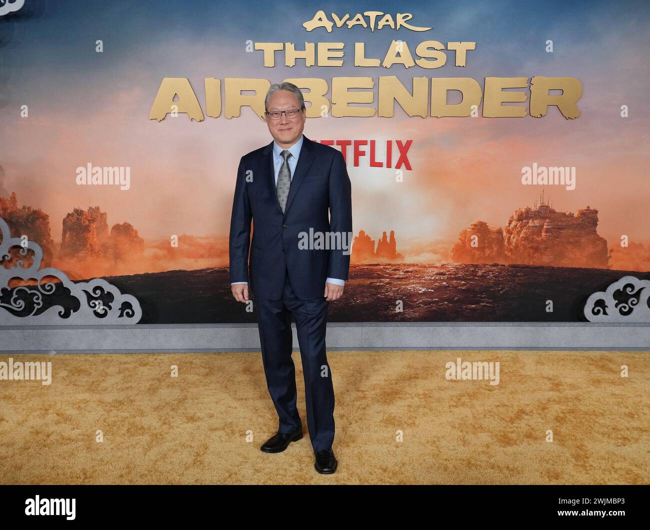 Los Angeles, USA. 15th Feb, 2024. Albert Kim arrives at the Netflix's ...