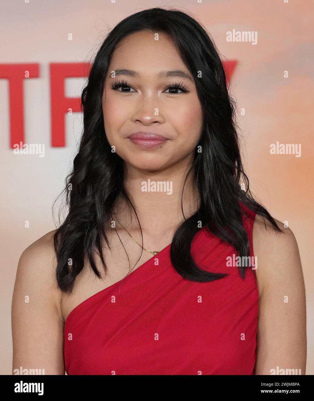 Los Angeles, USA. 15th Feb, 2024. Kaili Mendoza arrives at the Netflix ...