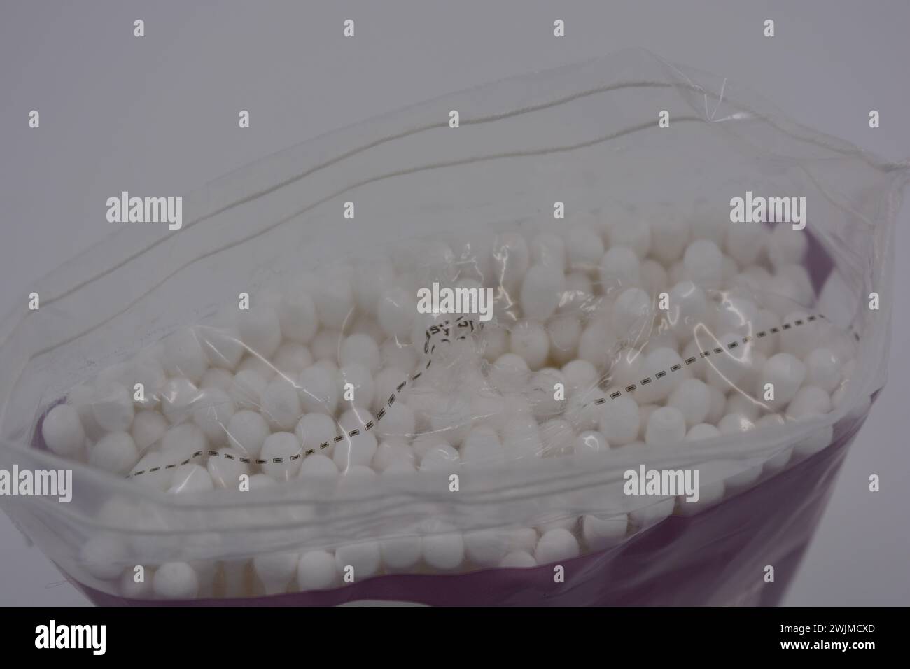 Hygiene products, home cosmetics, care products, sterile white cotton ...