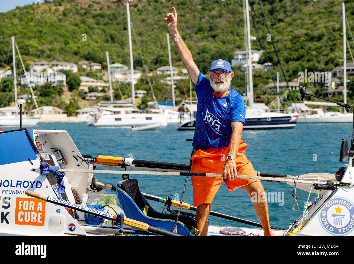 Handout photo issued by World's Toughest Row of Frank Rothwell, 73 ...