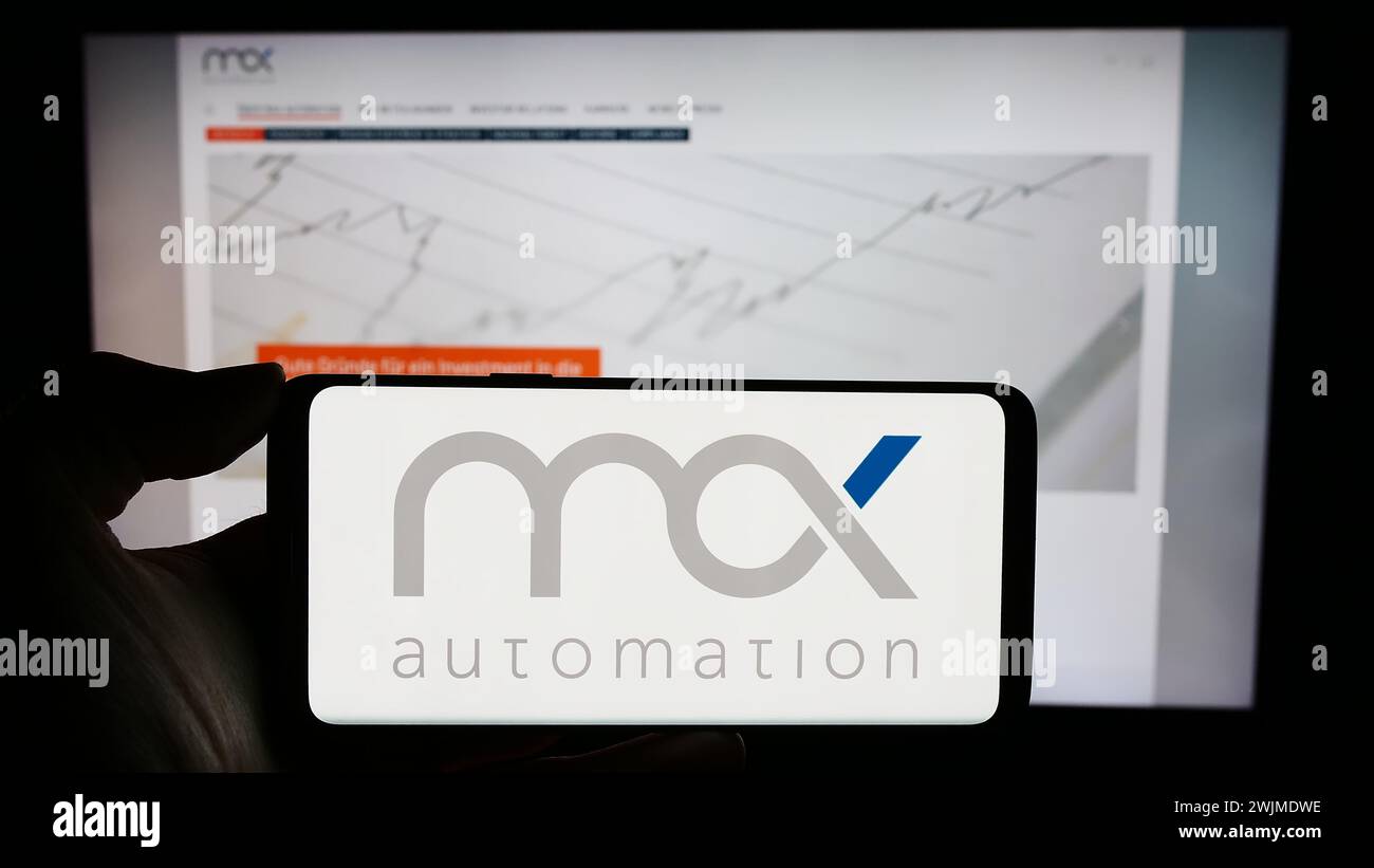 Max automation logo hi-res stock photography and images - Alamy