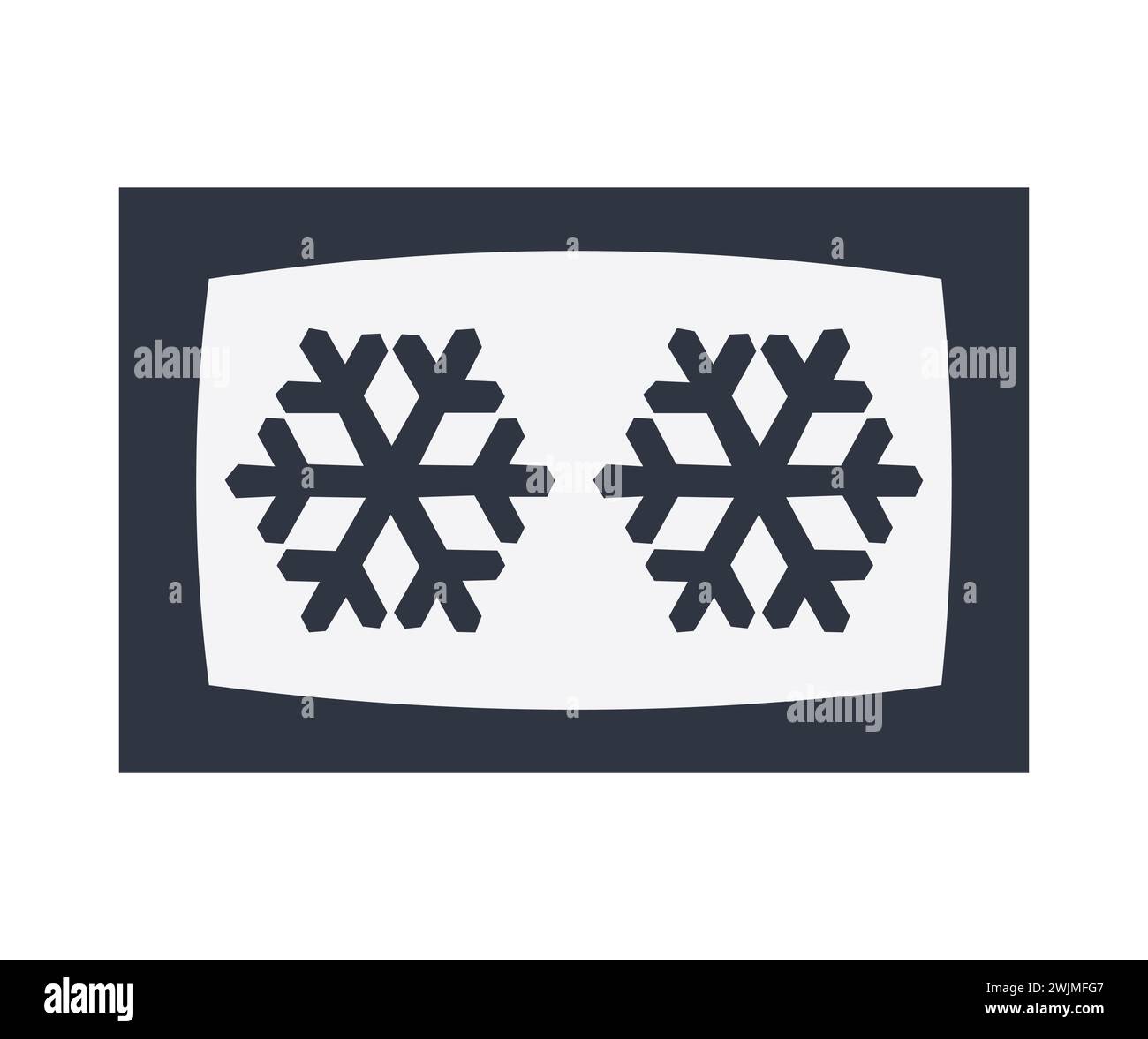 Two Stars Compartment Symbol Stock Vector Image & Art - Alamy