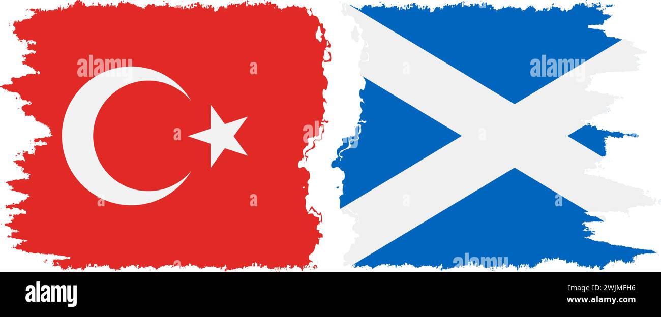 Scotland turkey flag hi-res stock photography and images - Alamy