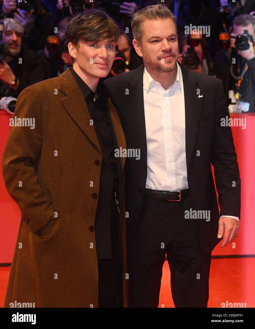 Berlin, Germany. 15th Feb, 2024. Irish actor Cillian Murphy and ...