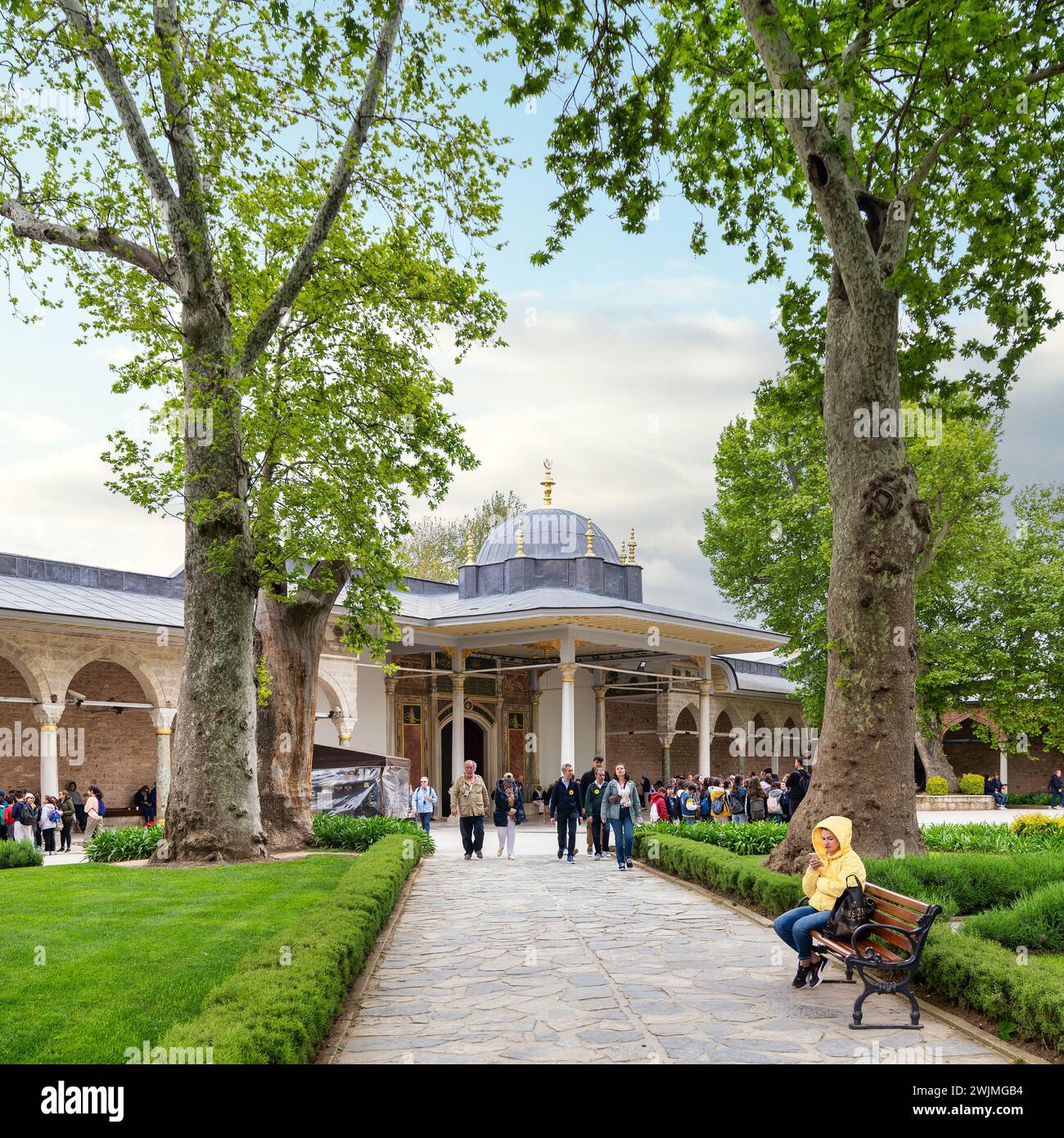 Istanbul, Turkey - May 11, 2023: 16th century Ottoman style Gate of ...