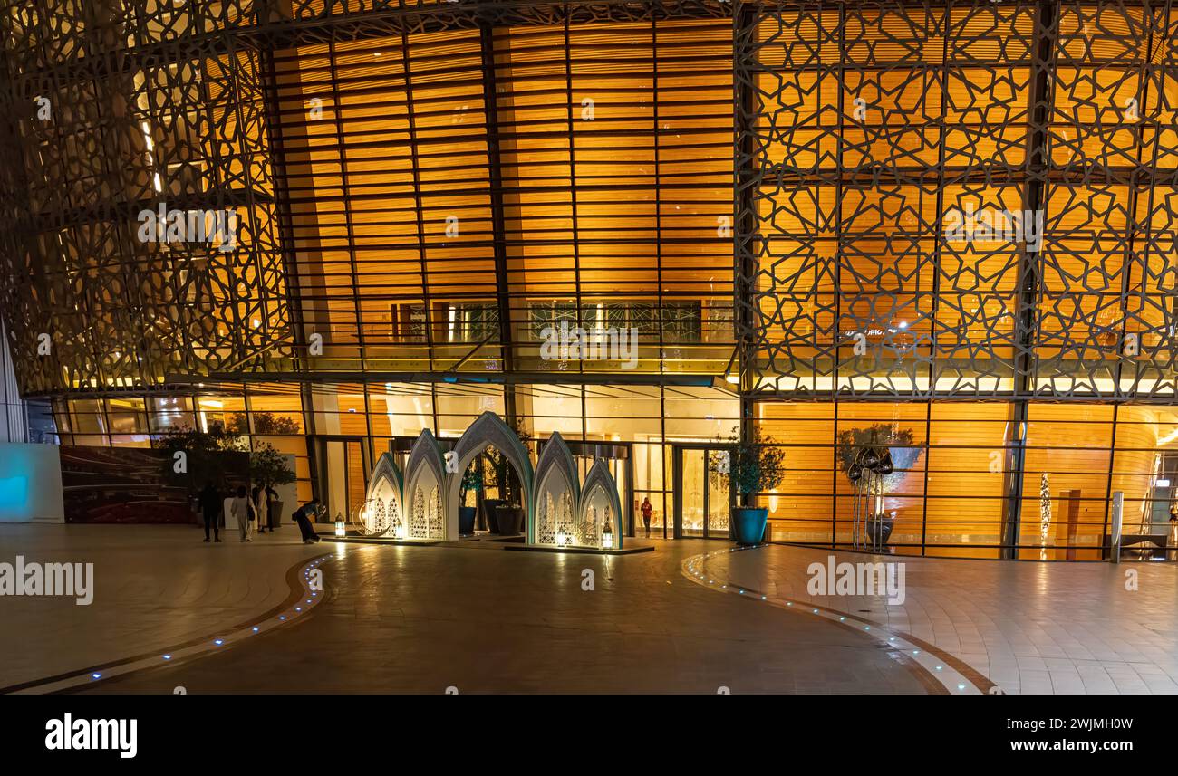 Dubai, United Arab Emirates, 2 February, 2024: Dubai Opera house, multi ...