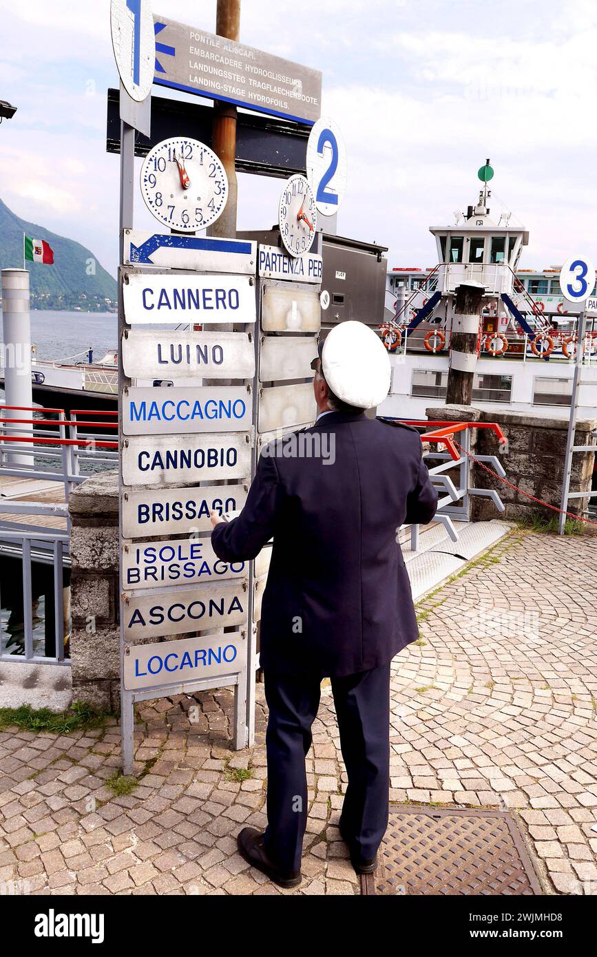 Captain of ferry hi-res stock photography and images - Alamy