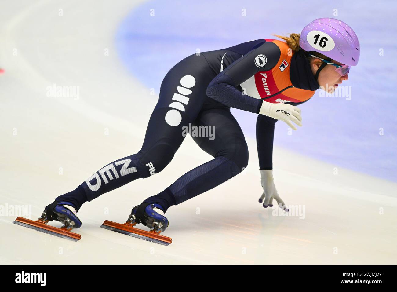 Gdansk, Poland. 16th Feb, 2024. GDANSK, POLAND - FEBRUARY 16: Michelle ...