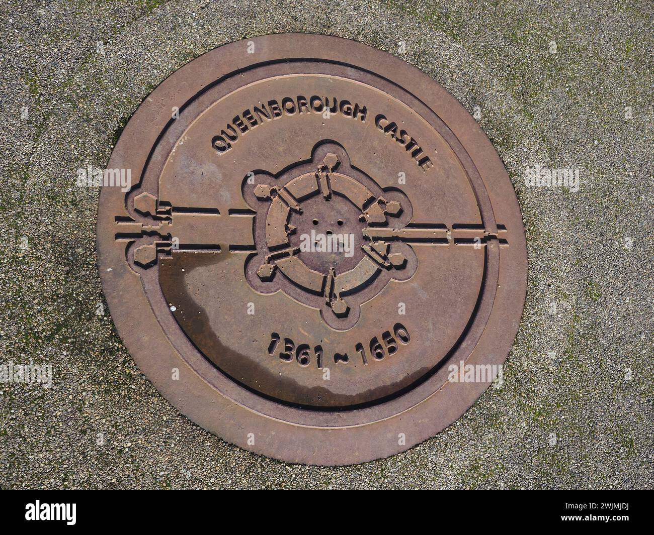 Queenborough, Kent, UK. 16th Feb, 2024. Residents in Queenborough, Kent ...