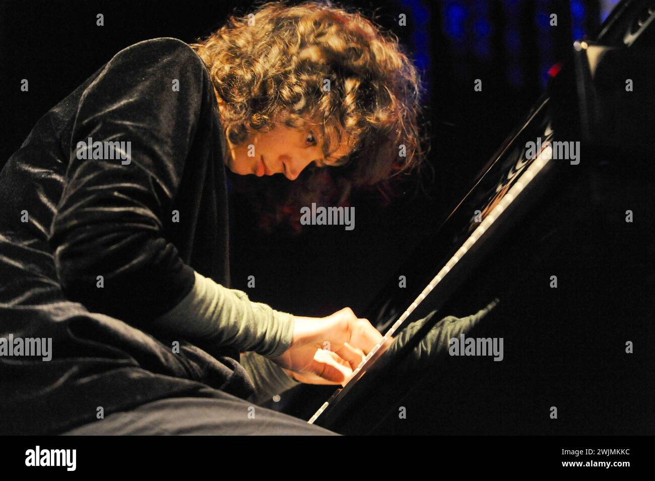 Die polnische Jazzpianistin Marta Warelis beim 28. JOE-Festival in der ...