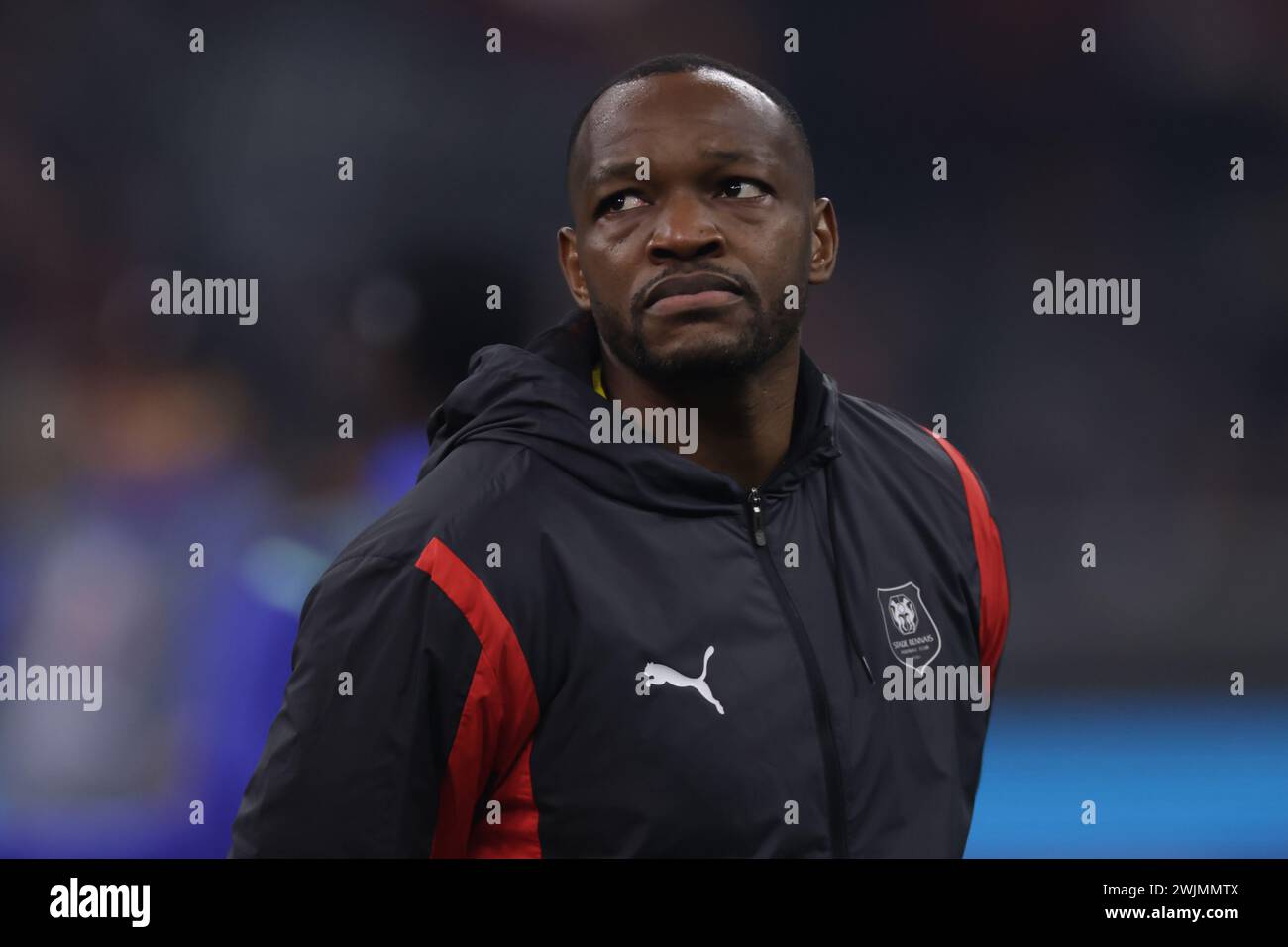 Milan, Italy, 15th February 2024. Steve Mandanda of Stade Rennais FC ...
