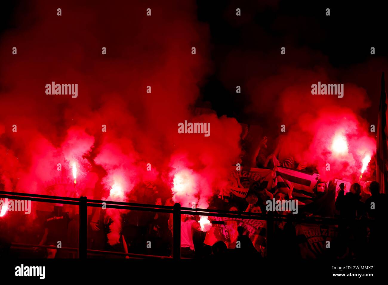 Football ultras italy flares hi-res stock photography and images - Alamy