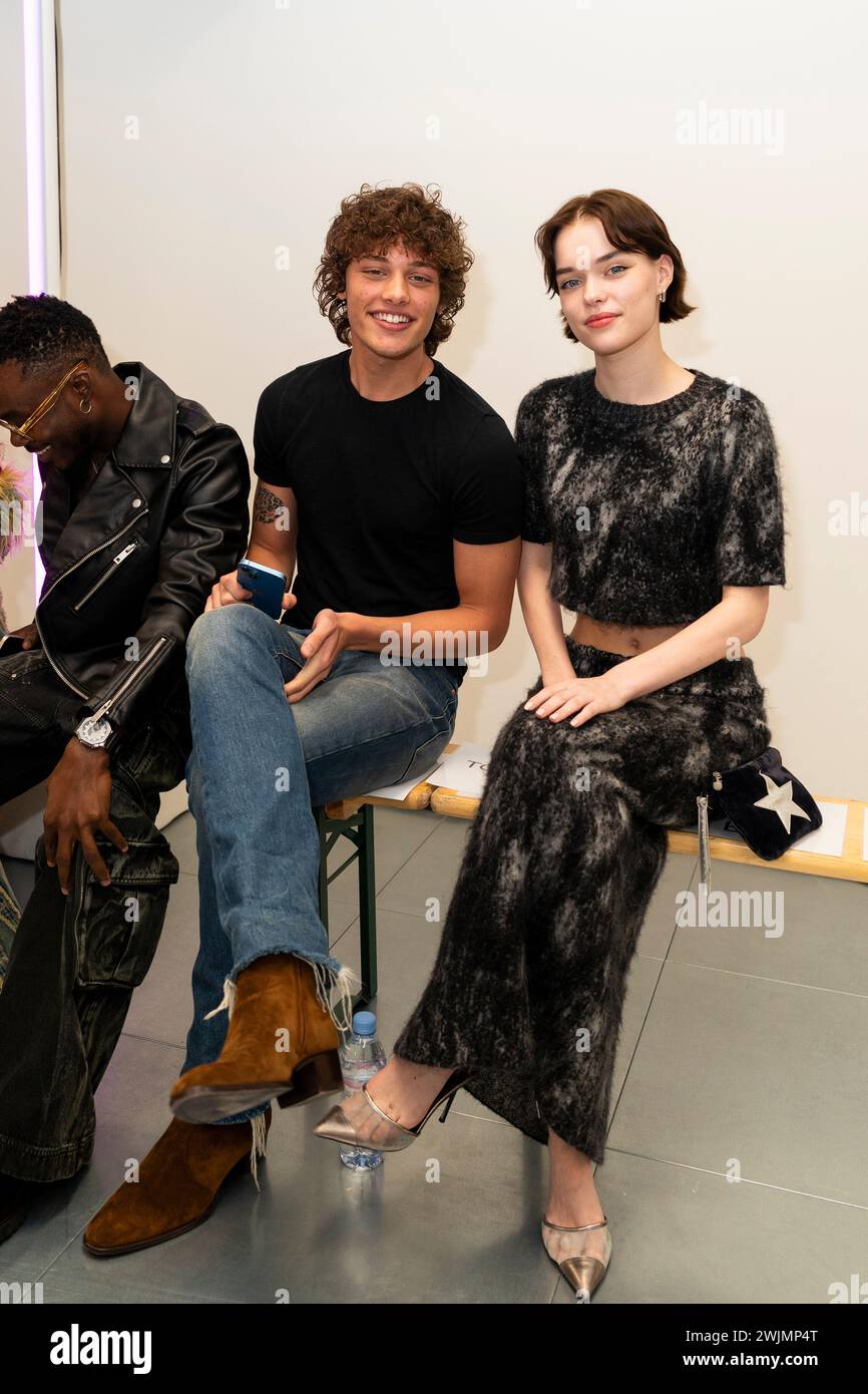 Bobby Brazier attending the Mark Fast show at Orchard Place, London ...