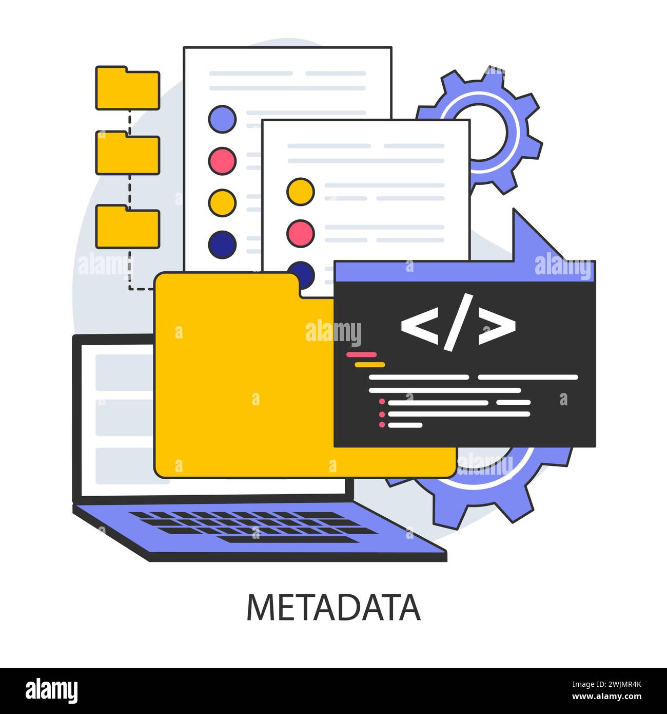 Database annotation Stock Vector Images - Alamy