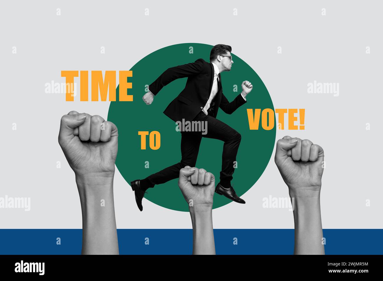 Campaign poster collage hi-res stock photography and images - Alamy