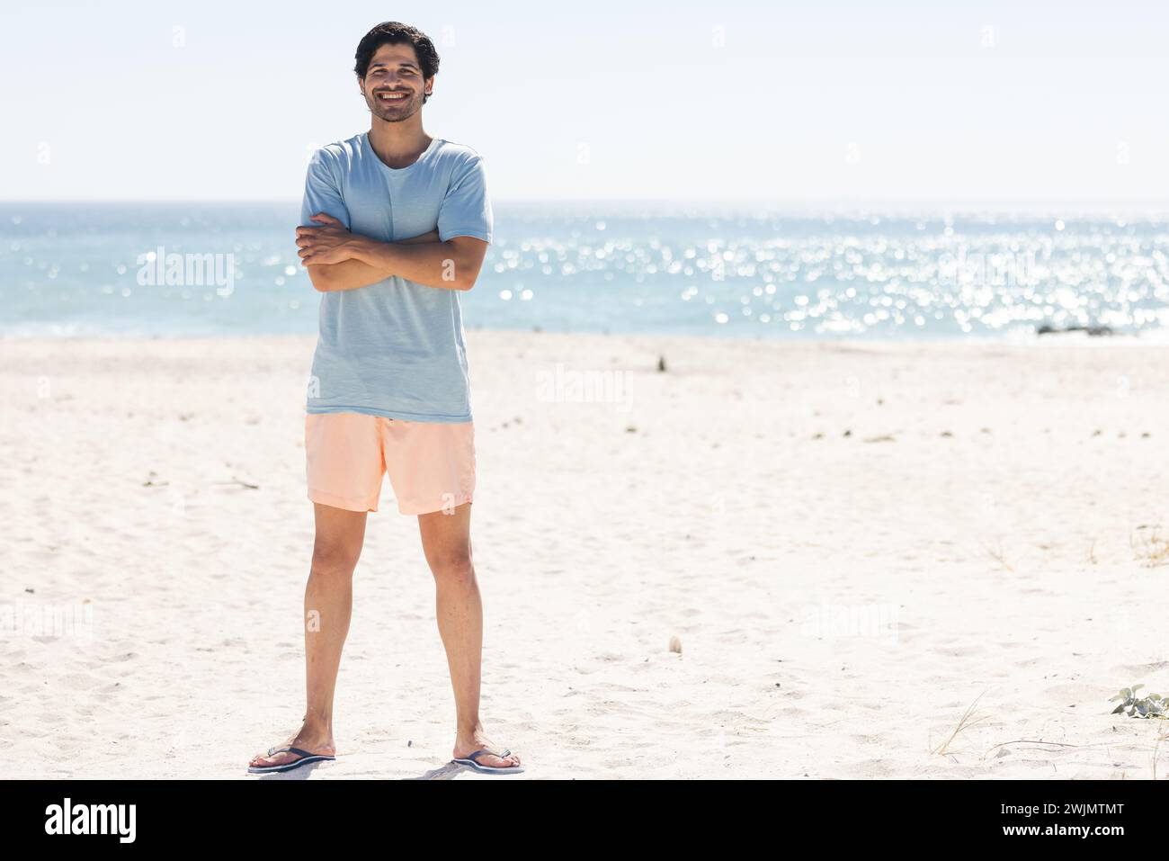 Handsome biracial young man standing hi-res stock photography and ...