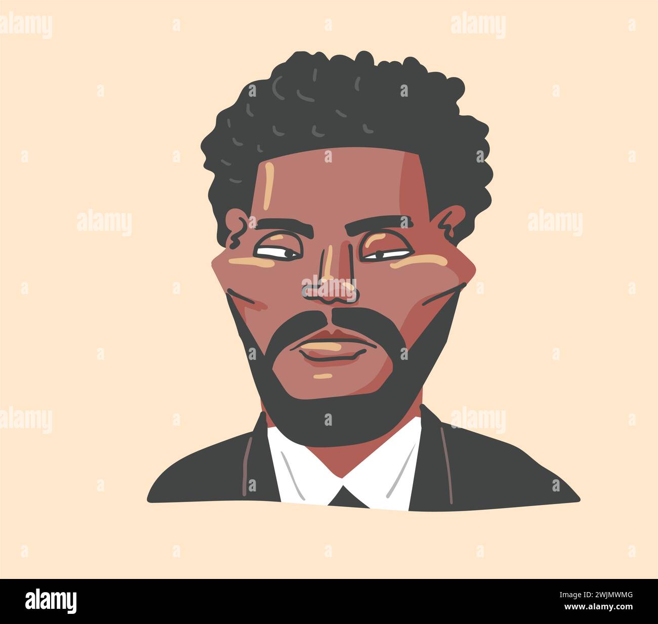 The Weeknd cartoon Stock Vector Image & Art - Alamy