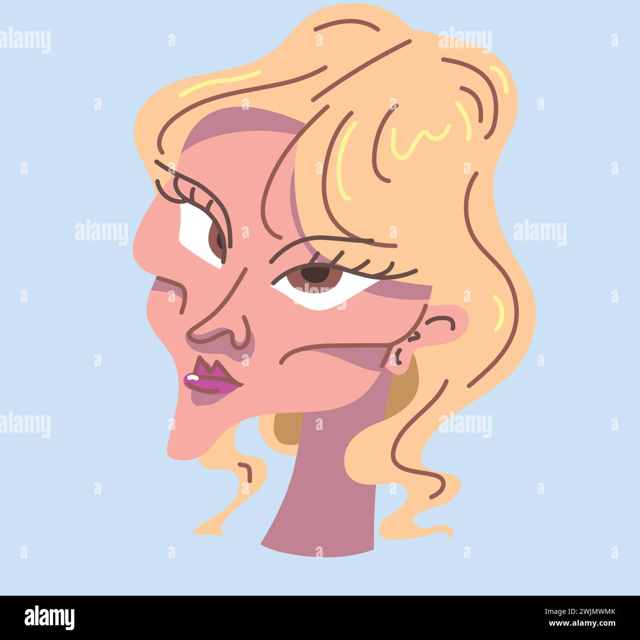 Taylor Swift cartoon Stock Vector Image & Art - Alamy