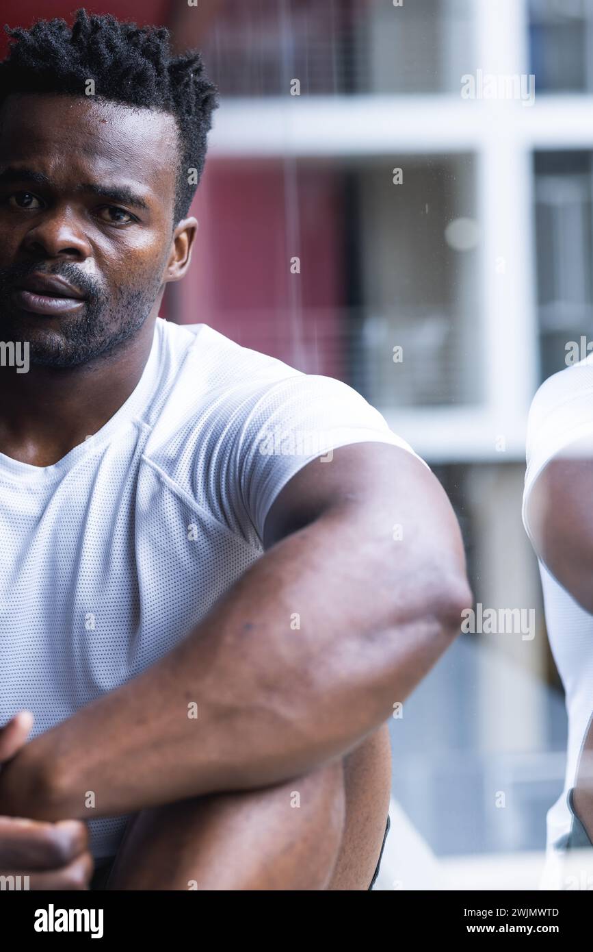 African american fitness model in hi-res stock photography and images ...