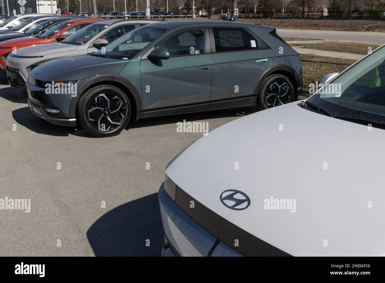 Indianapolis - February 11, 2024: Hyundai IONIQ 5 Electric Vehicle EV ...