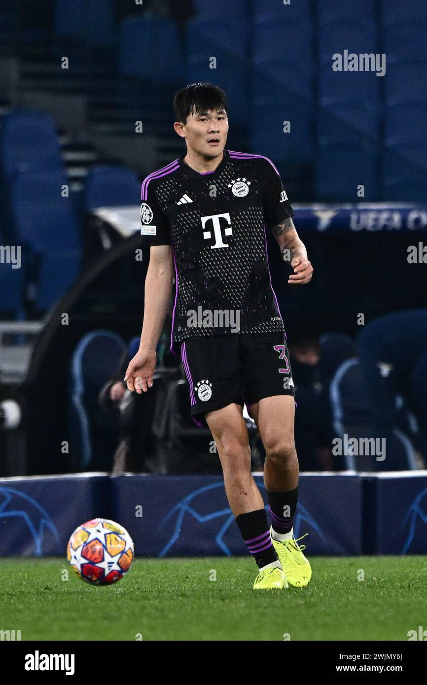 Kim Min-Jae of FC Bayern Munchen in action during the Uefa Champions ...