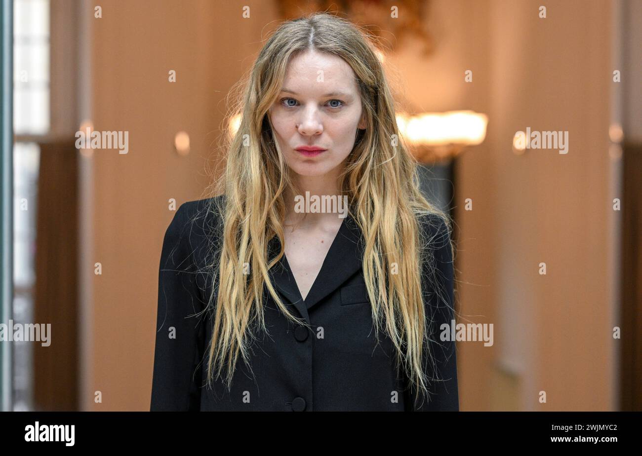 Berlin, Germany. 16th Feb, 2024. Lilith Stangenberg at the FFF Bayern reception. Credit: Jens ...