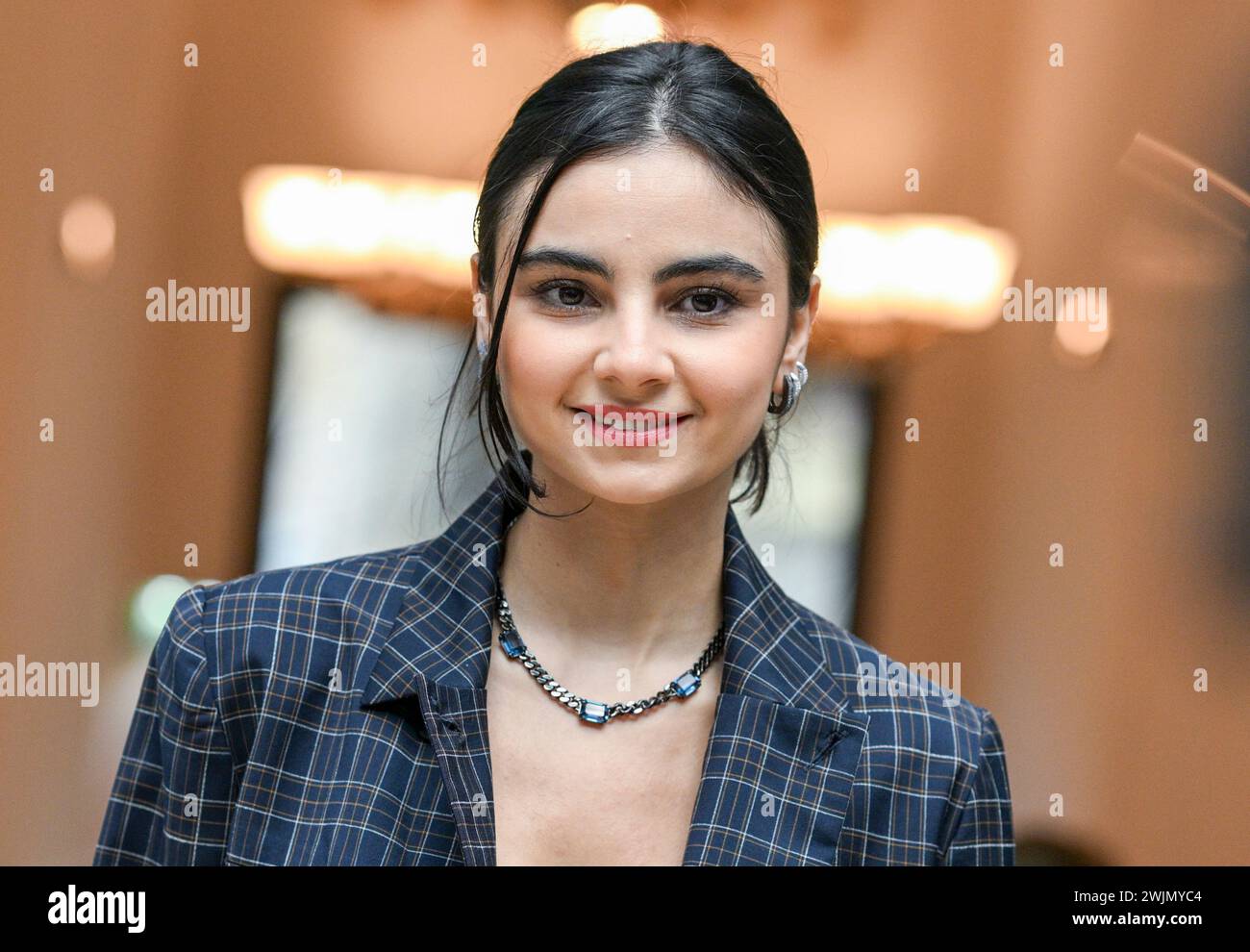 Berlin, Germany. 16th Feb, 2024. Bayan Layla at the FFF Bayern ...