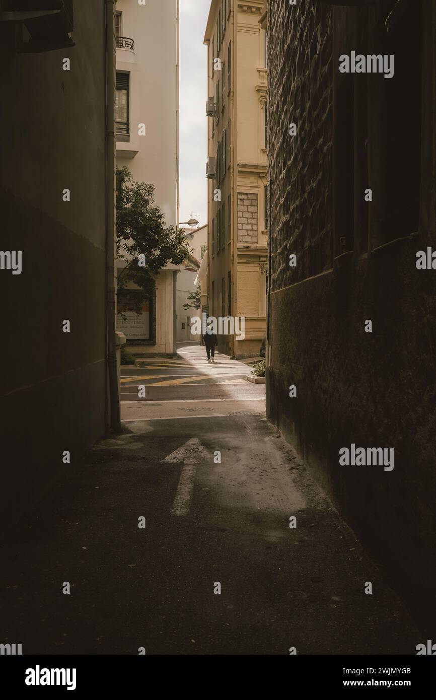 Cinematic street hi-res stock photography and images - Alamy