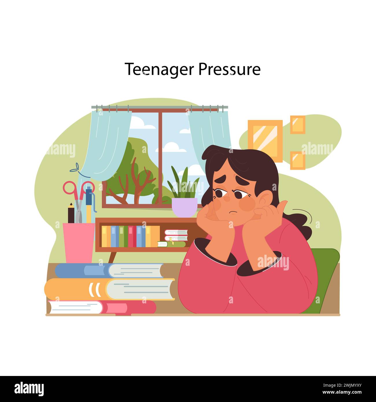 Adolescent Stock Vector Images - Alamy